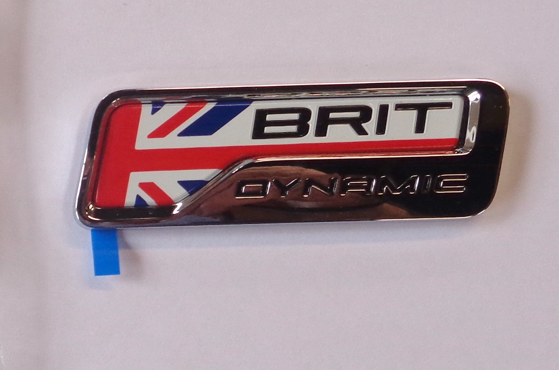 MG Brit Dynamic Chrome/Union Jack Badge UNIQUE TO US – MG & AMC Parts ...