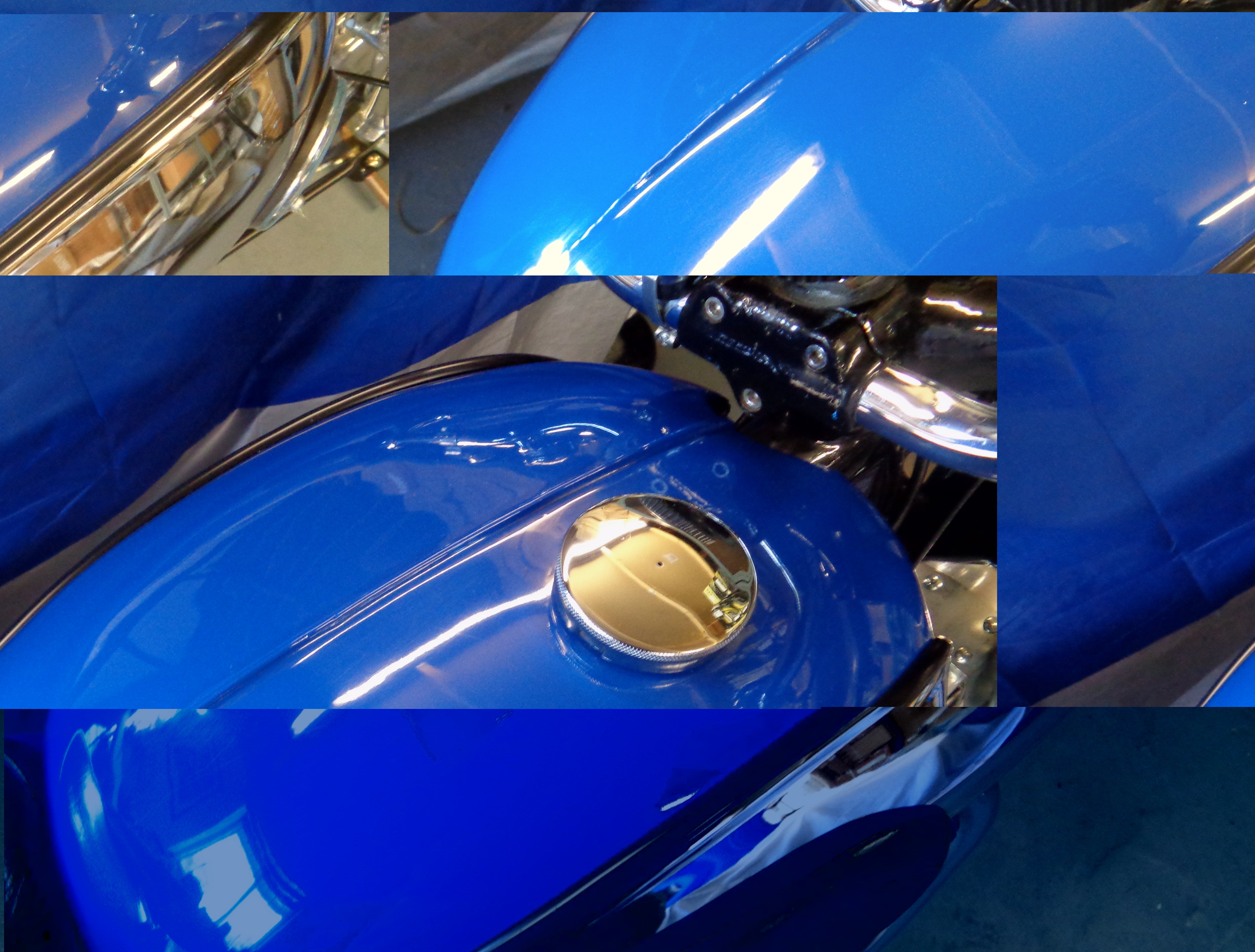 AJS CSR etc Matchless Petrol Tank Centre Chrome Strip/Trim Rare Made i ...